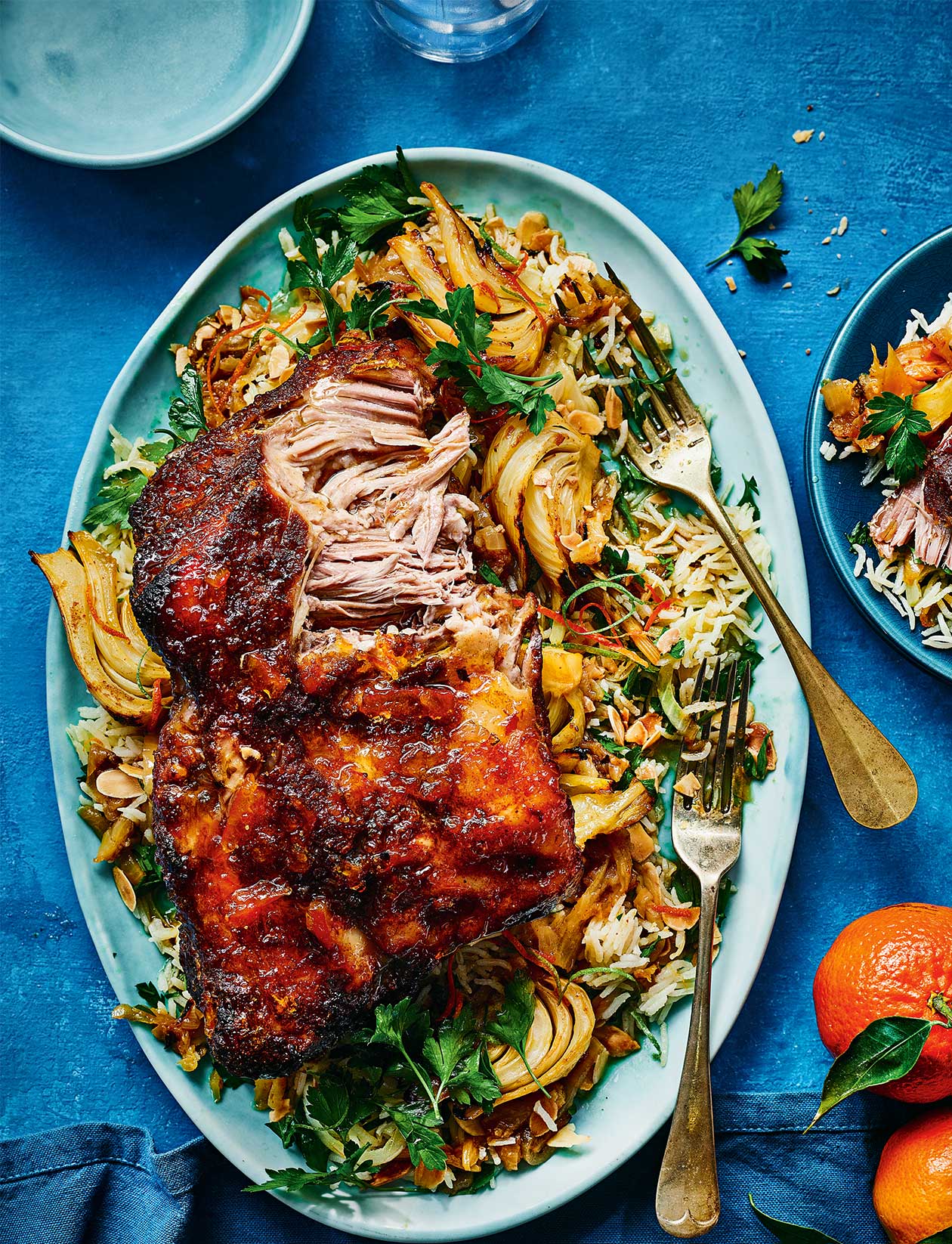 Slow-cooked citrus pork recipe | Sainsbury`s Magazine Slow-cooked citrus pork recipe | Sainsbury`s Magazine